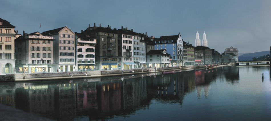 Limmatquai, Zürich, 2003 | atelier girot